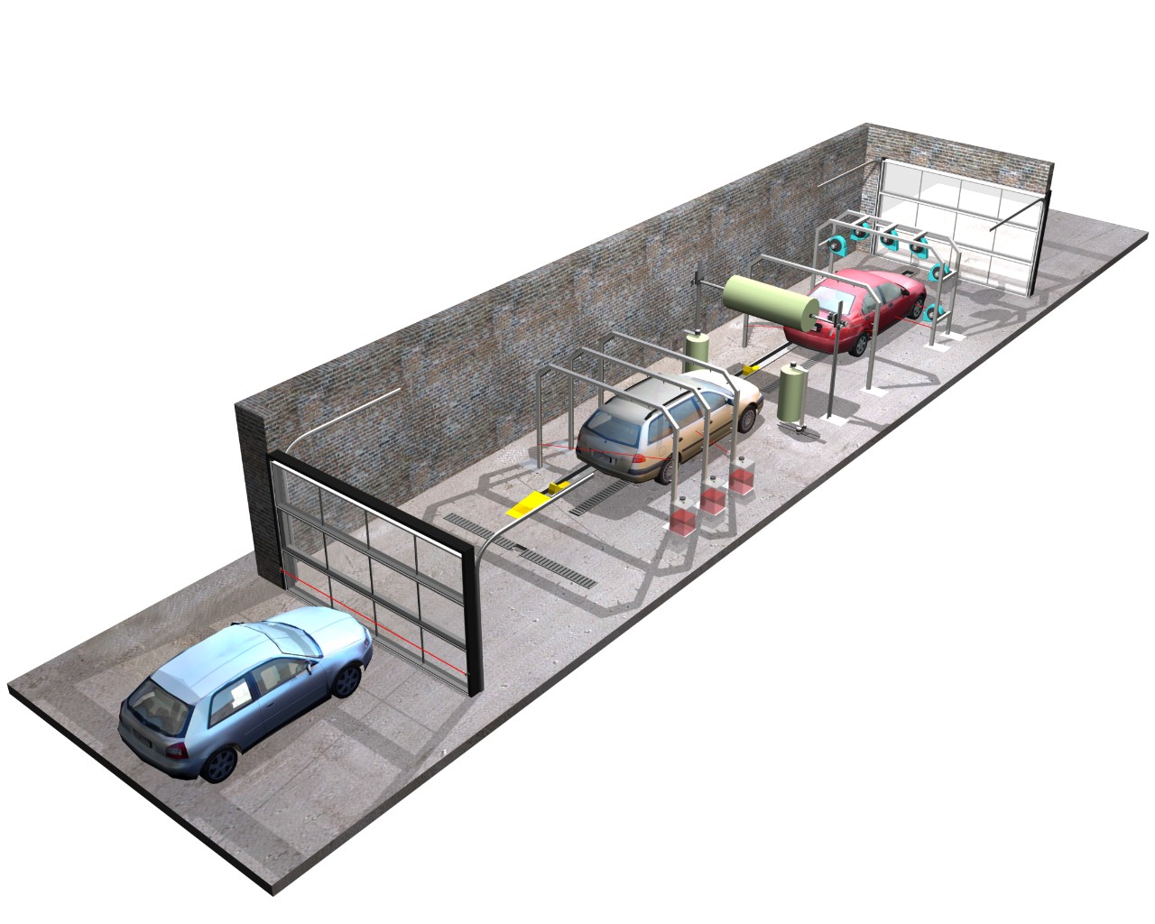 Lösungen für die Fahrzeugerfassung in Autowaschanlagen