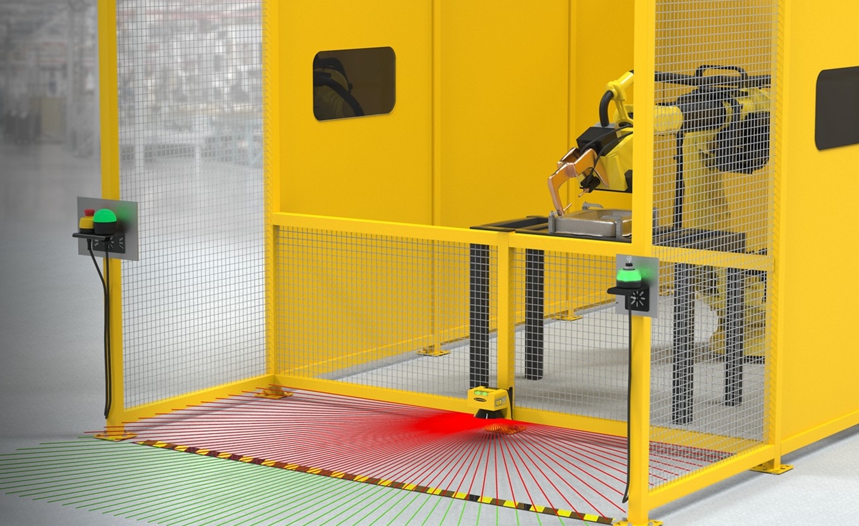 Adding Run, Stop, and Bypass Capabilities on a Robotic Work Cell | Banner