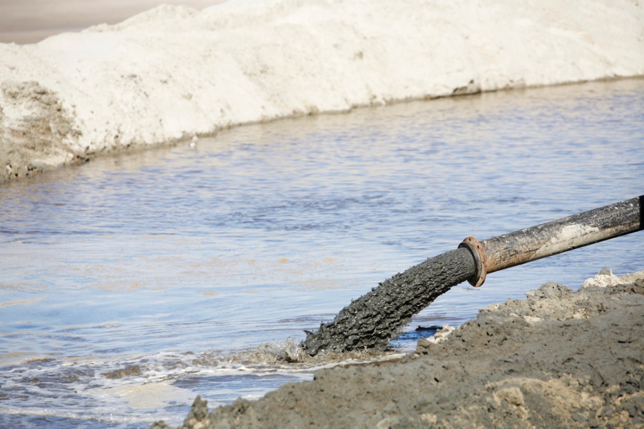 Detecting Leaks Along a Coal Slurry Pipeline