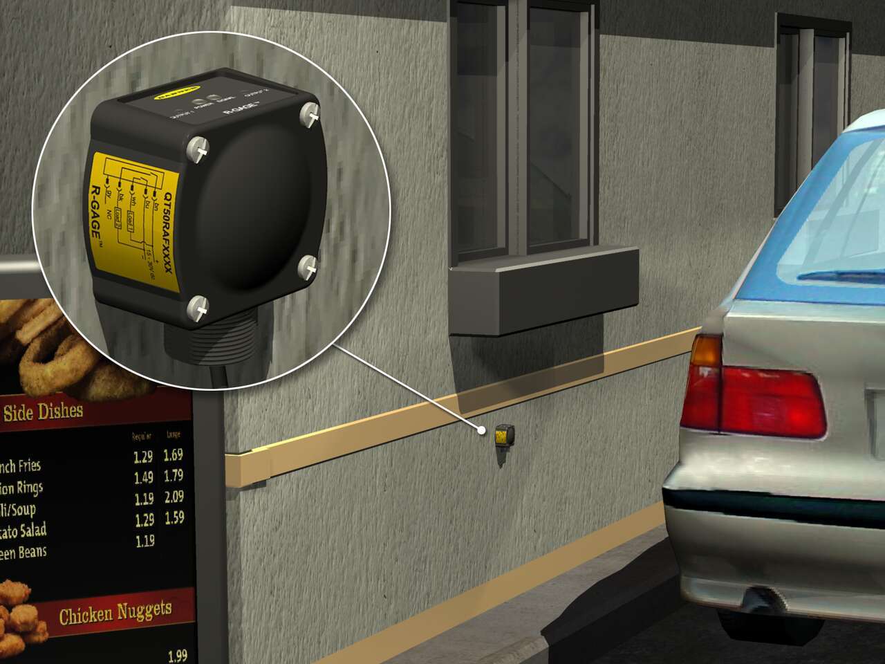 Drive Thru Vehicle Detection and Monitoring