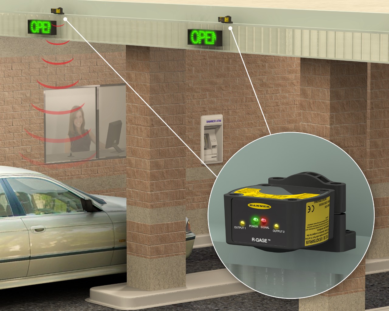 Drive Thru Vehicle Detection and Monitoring