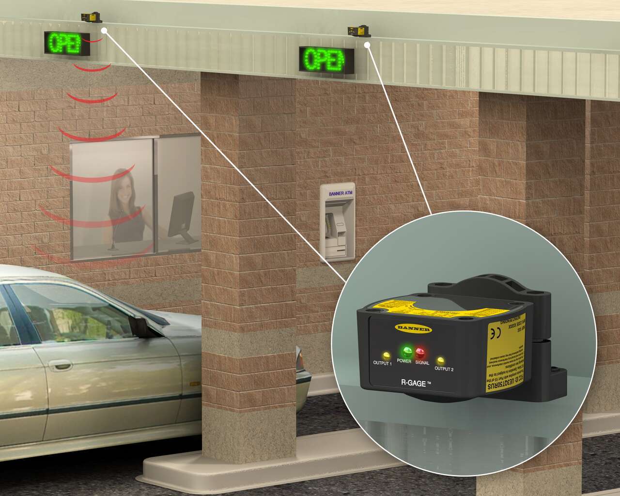 Drive Thru Vehicle Detection and Monitoring