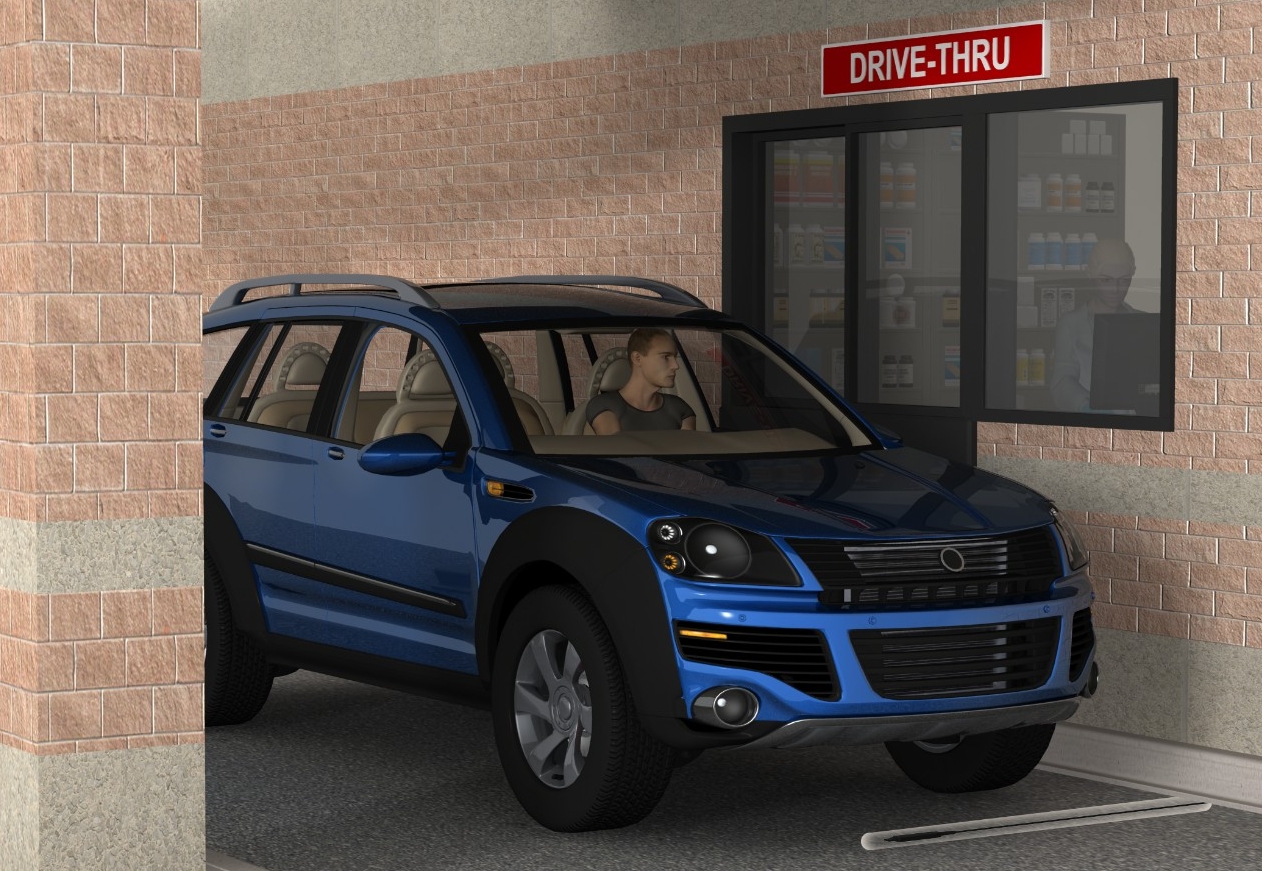 Drive Thru Vehicle Detection and Monitoring