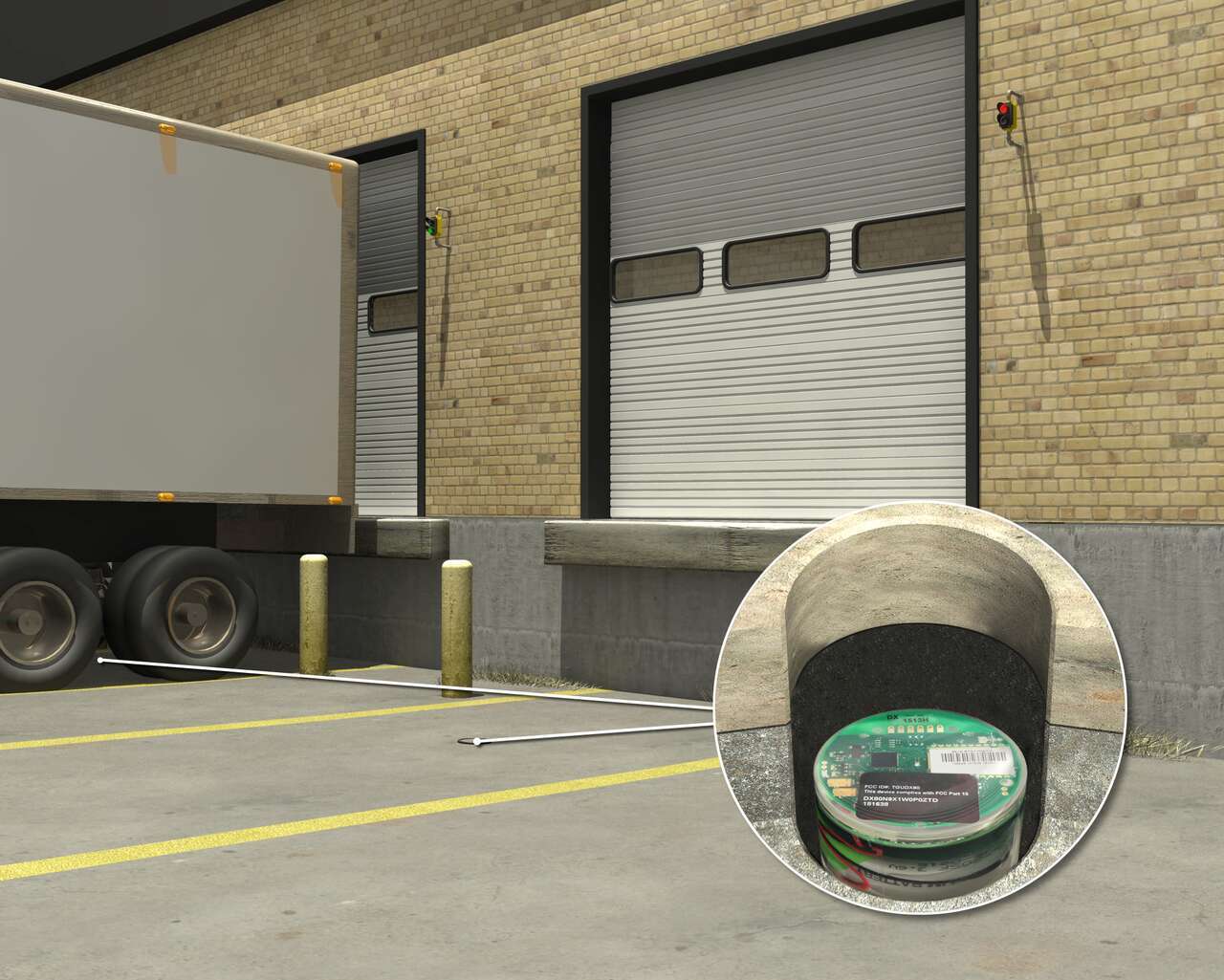 Vehicle Detection at Loading Docks