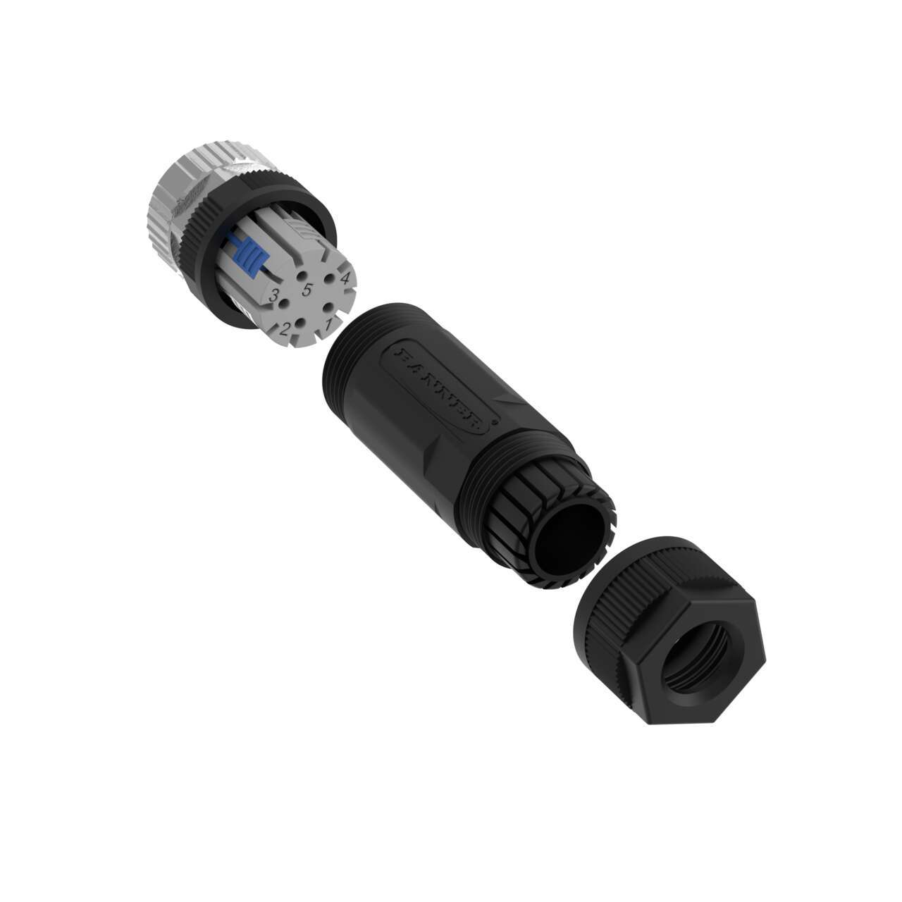 BFW-M12F5-6SL | Field Wireable Connectors