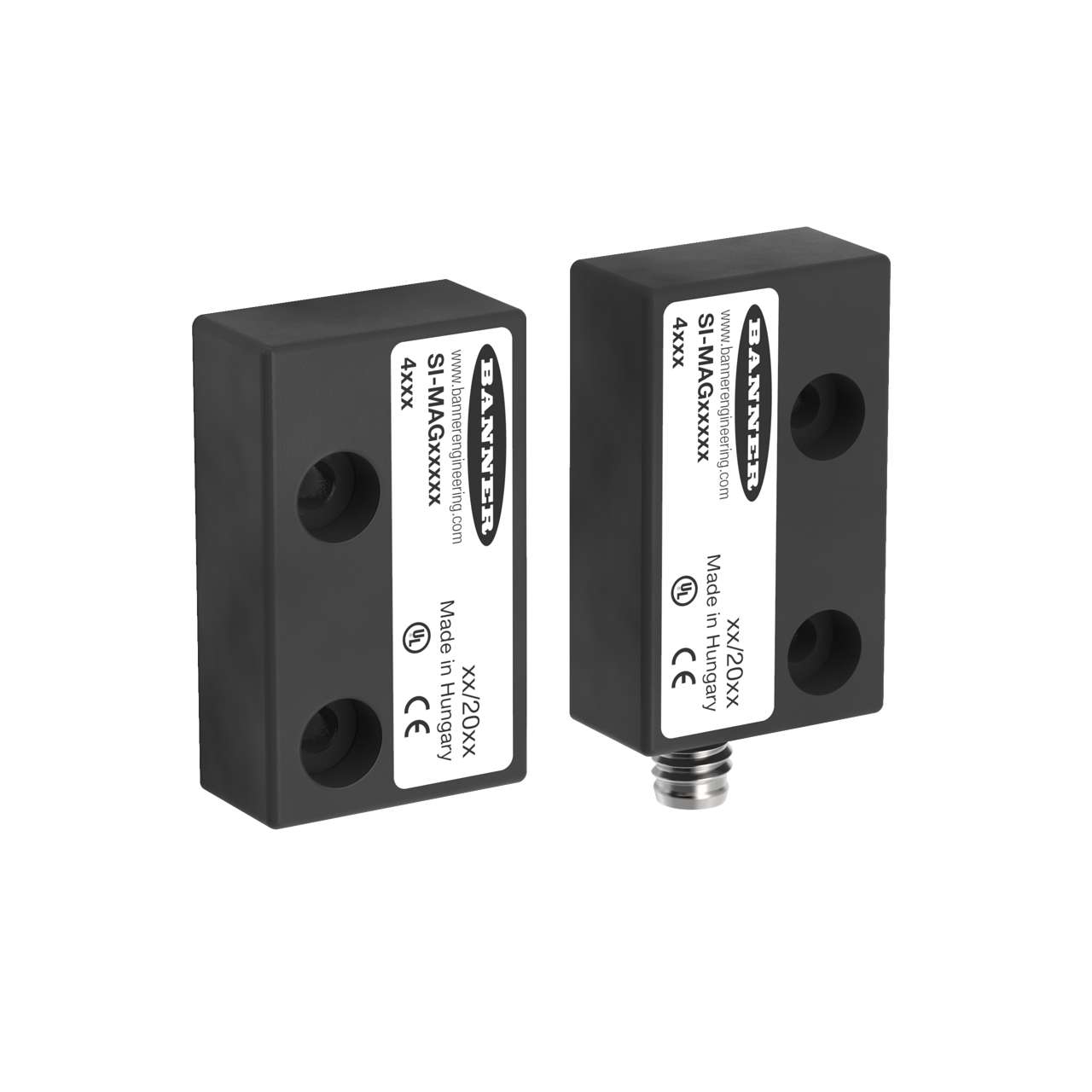 SI-MAGB2SMQD | SI-MAG Series Magnetic Safety Interlock Switches