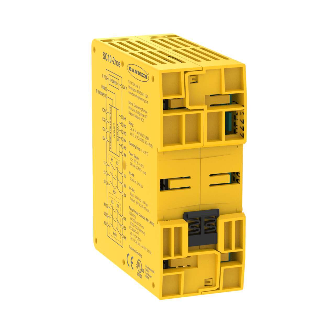 SC10-2roe | SC10 Series Safety Controller / Relay Hybrid