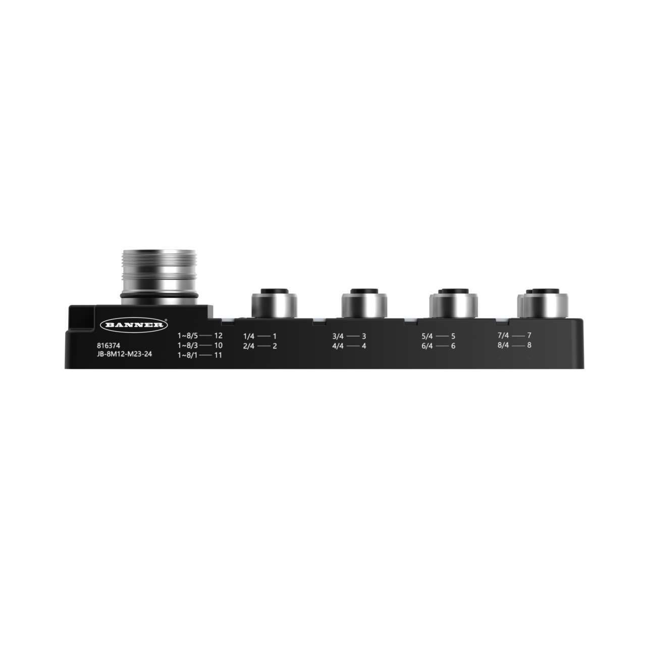JB-8M12-M23-24 | Top Mount I/O Junction Blocks