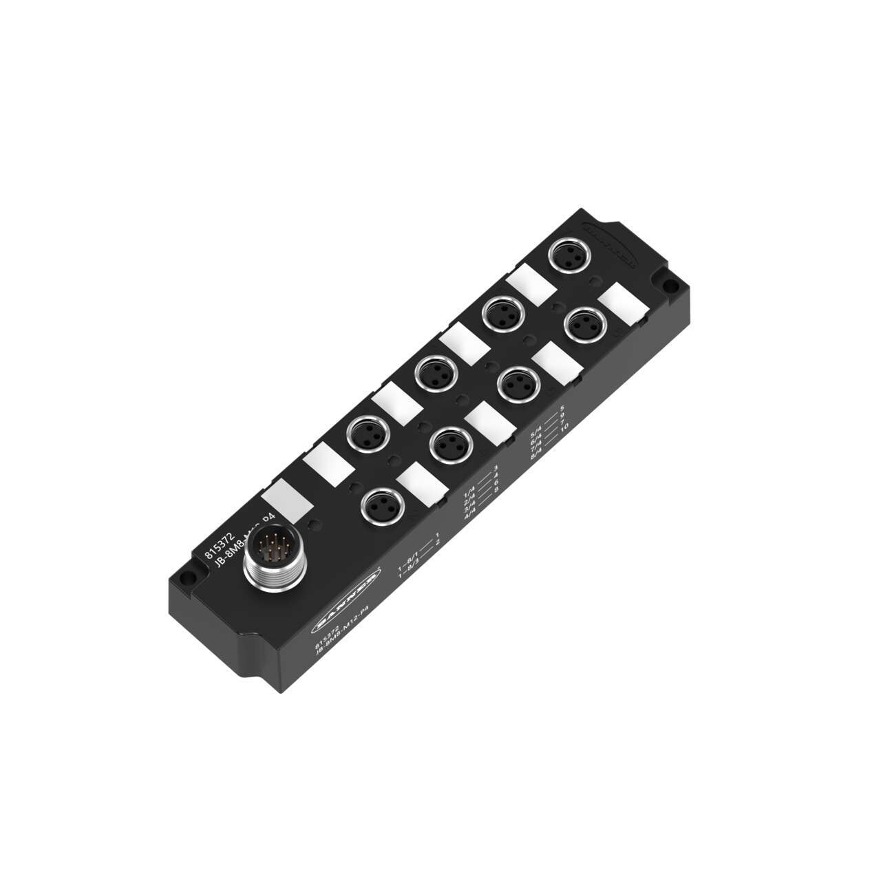 JB-8M8-M12-P4 | Top Exit I/O Junction Blocks