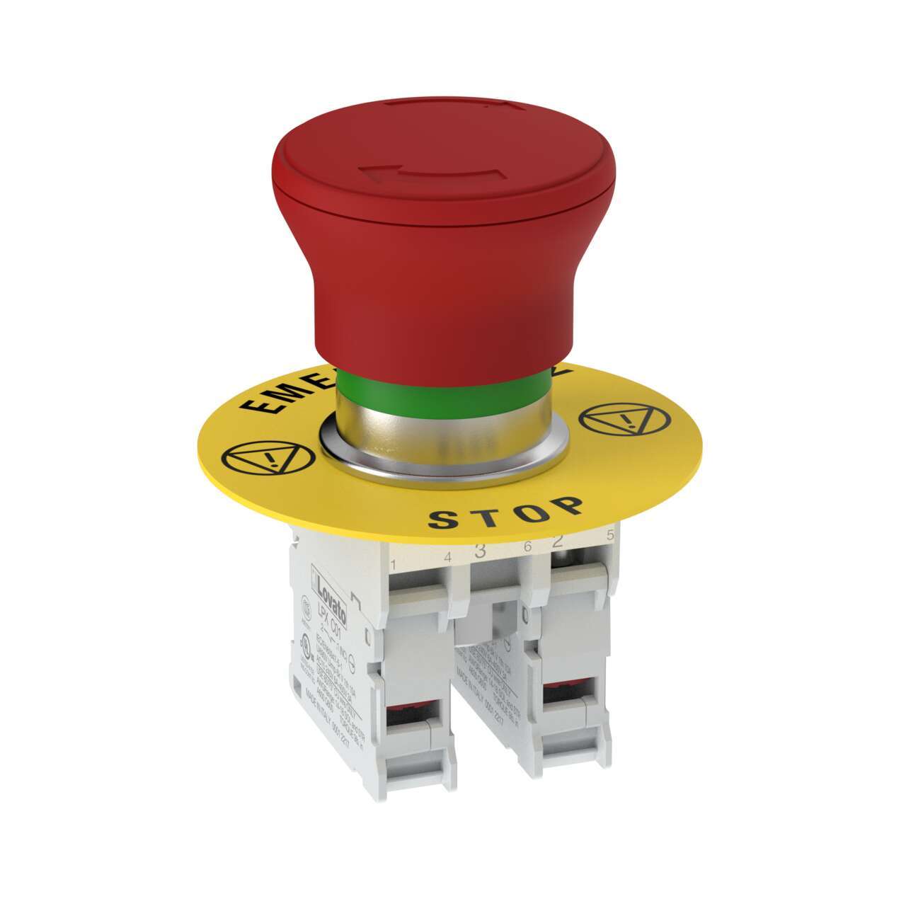 SSA-EBM-02L | Panel Mount Emergency Stop Button