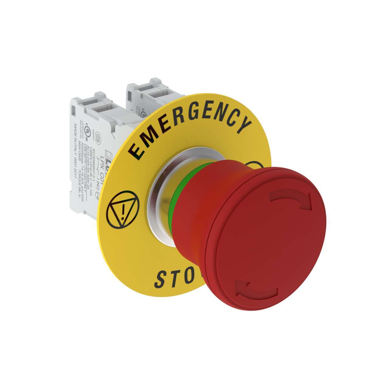 SSA-EBM-02L | Panel Mount Emergency Stop Button