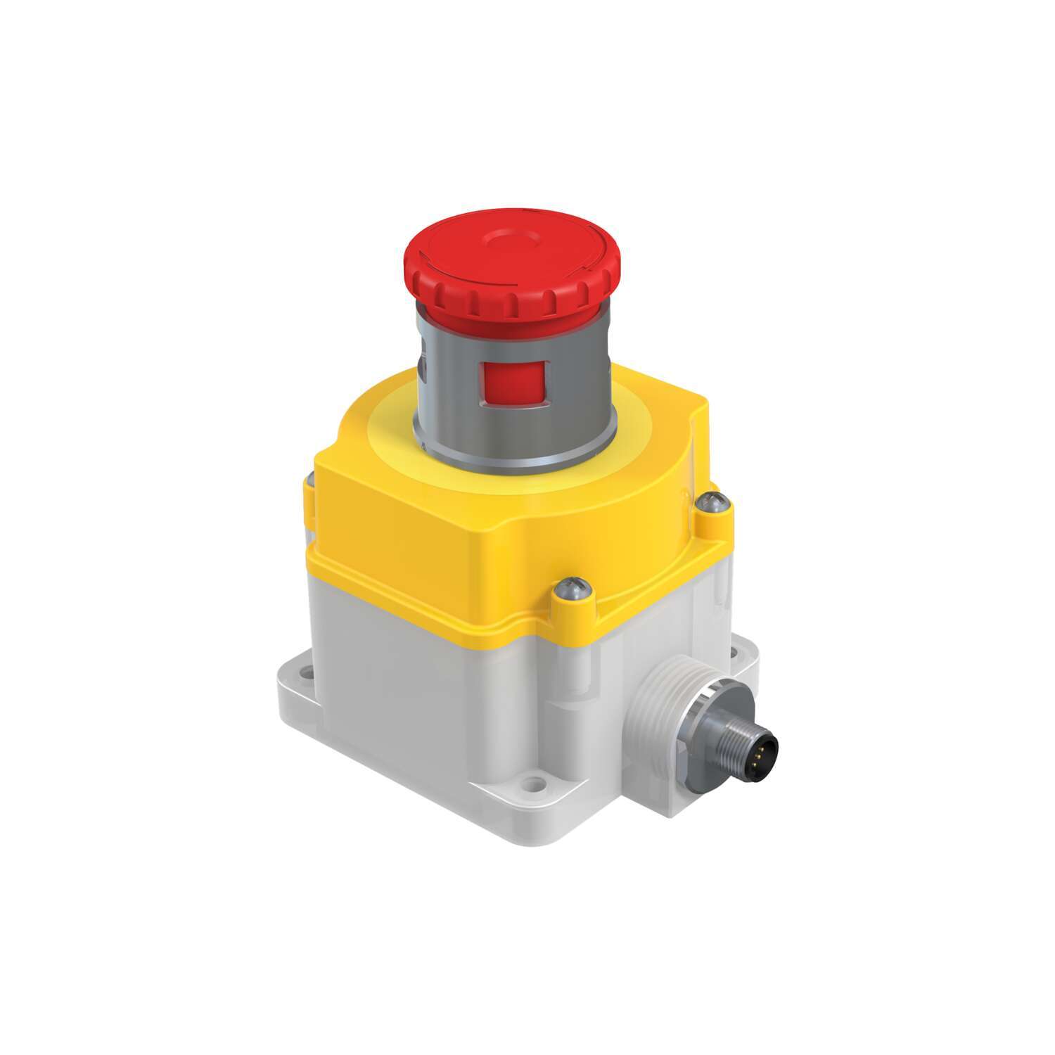 Flush-Mount Emergency Stop Button