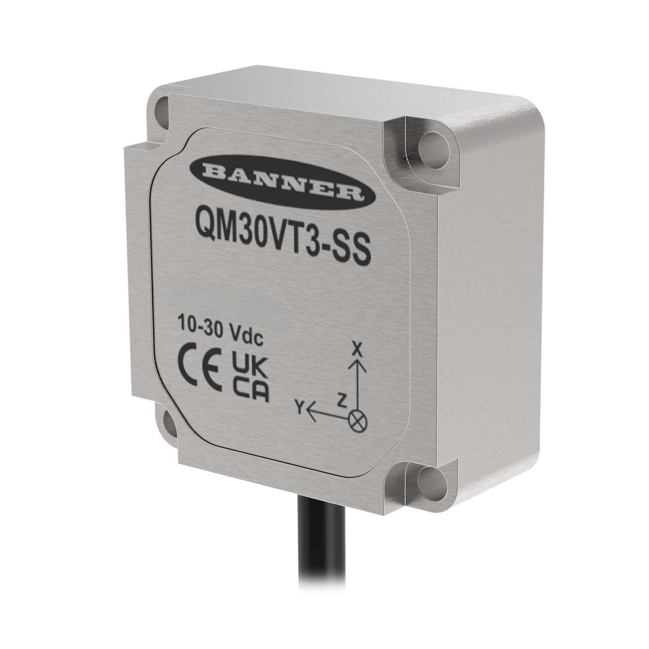QM30VT3-SS-MQP | QM30VT3 3-Axis Vibration Sensor