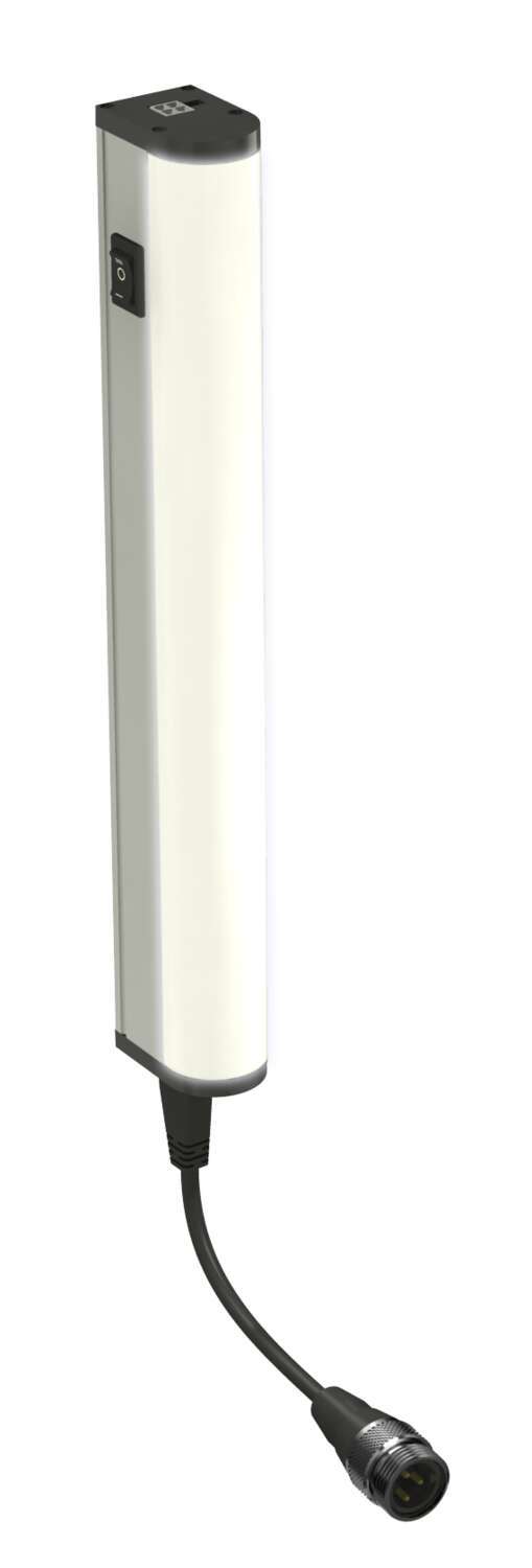 LED Lights Illuminate Control Cabinet