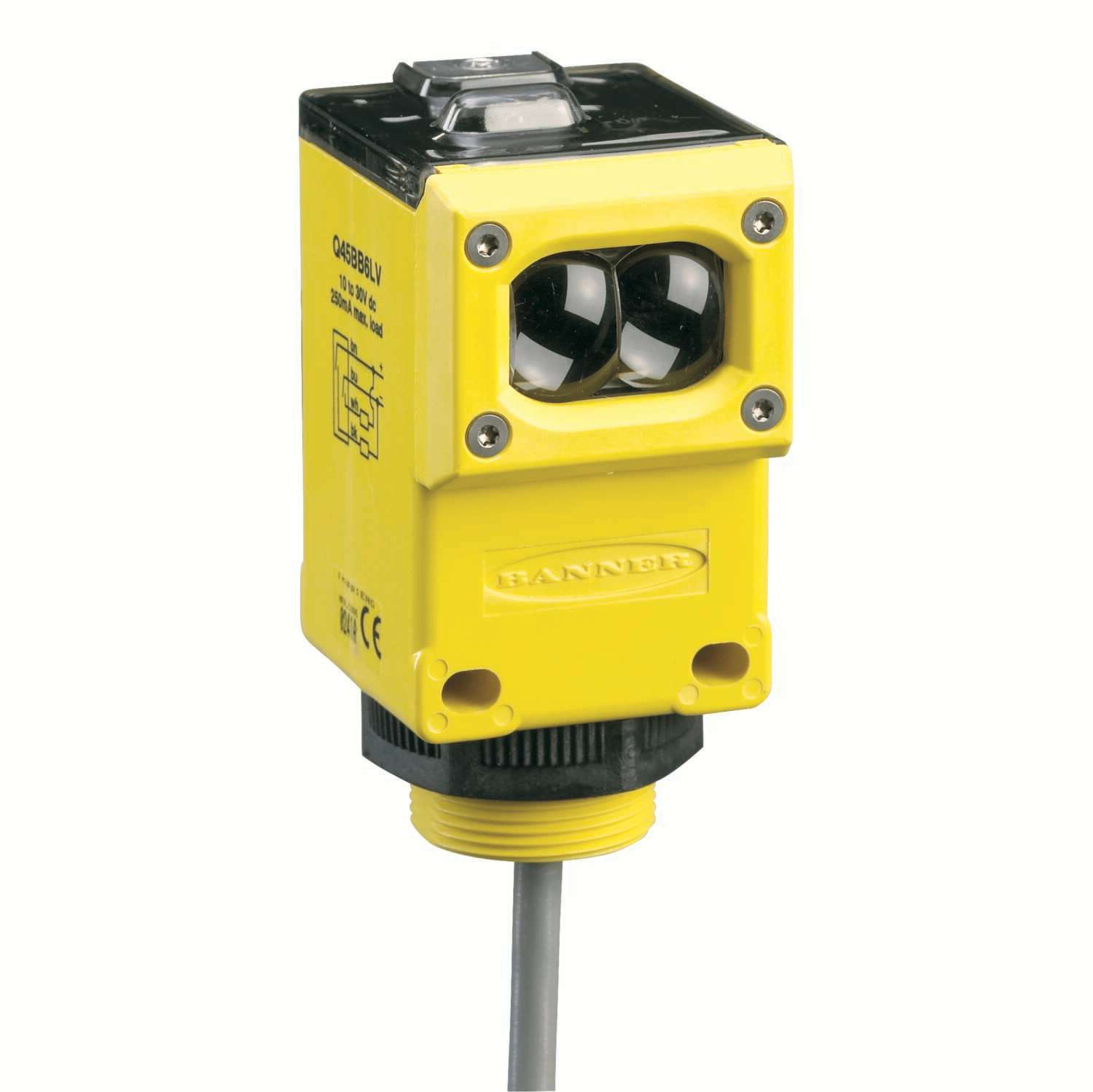 Q45 Series Rugged Rectangle Sensor