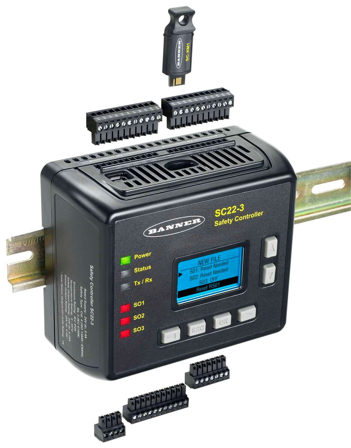 SC22 Series Safety Controllers