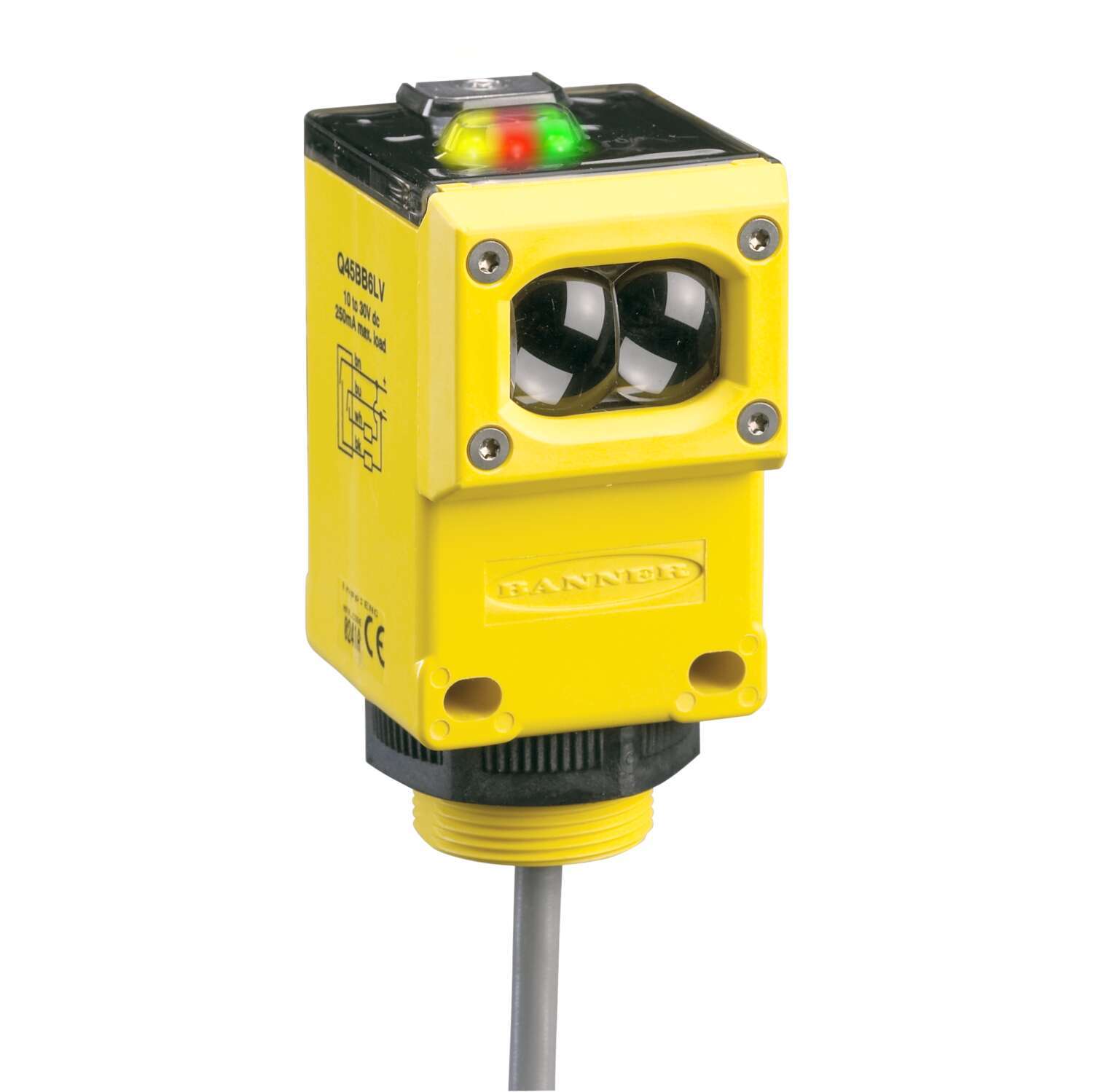 Q45 Series Rugged Rectangle Sensor