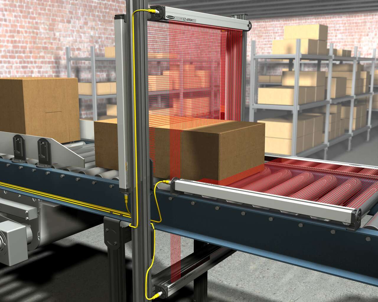 Mesure des dimensions d'une boîte