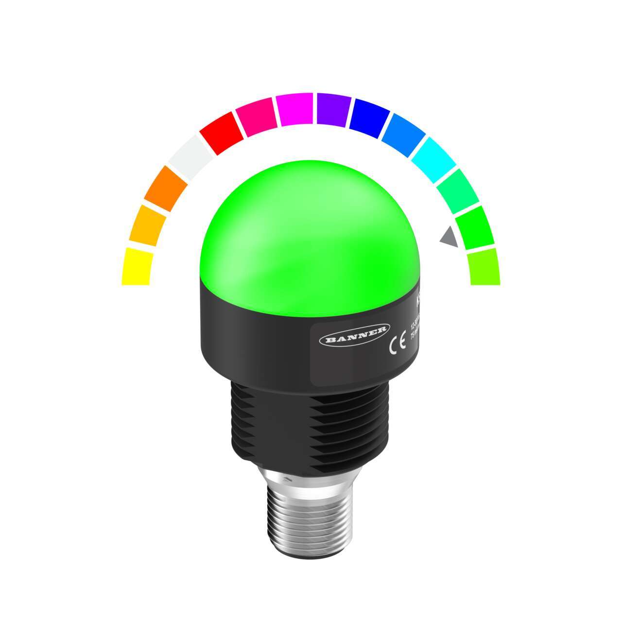 Indicador Multicolor Programable Serie K30 Pro 30 mm