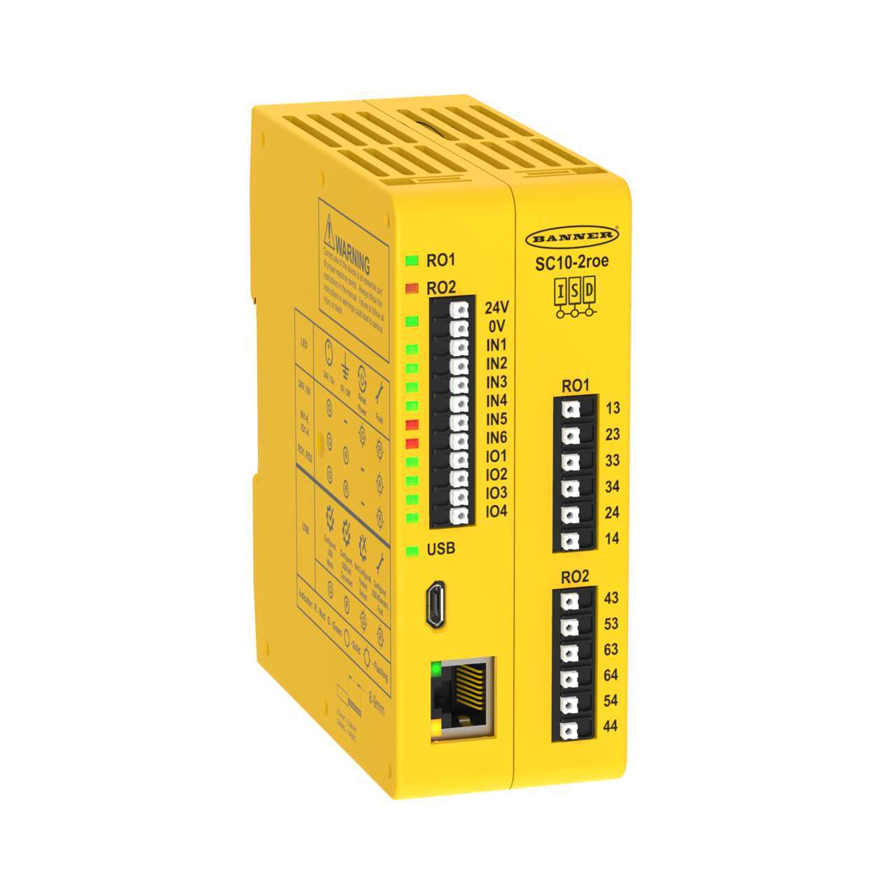 SC10 Series Safety Controller / Relay Hybrid
